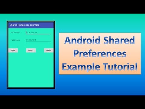 Android Shared Preferences Example Tutorial Part 1 82 Youtube