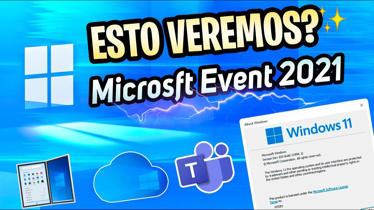 Las Pistasâš Del Microsoft Event 2021 Nuevo Windows 11 Oficial Y Lo