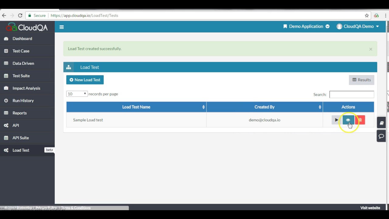 Load Testing With Cloudqa Youtube