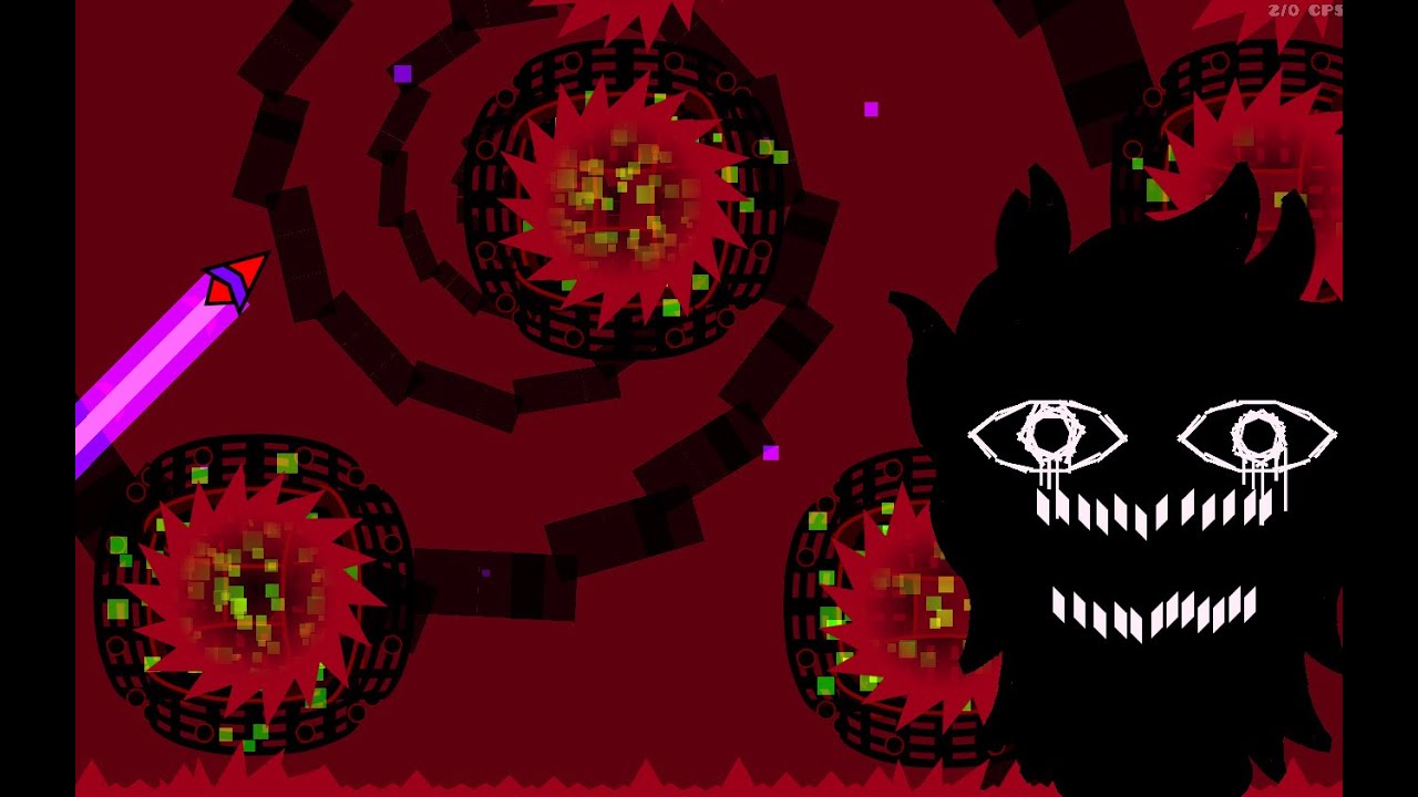 Ashley Wave Trials 100 Geometry Dash W Hitbox Layout Youtube