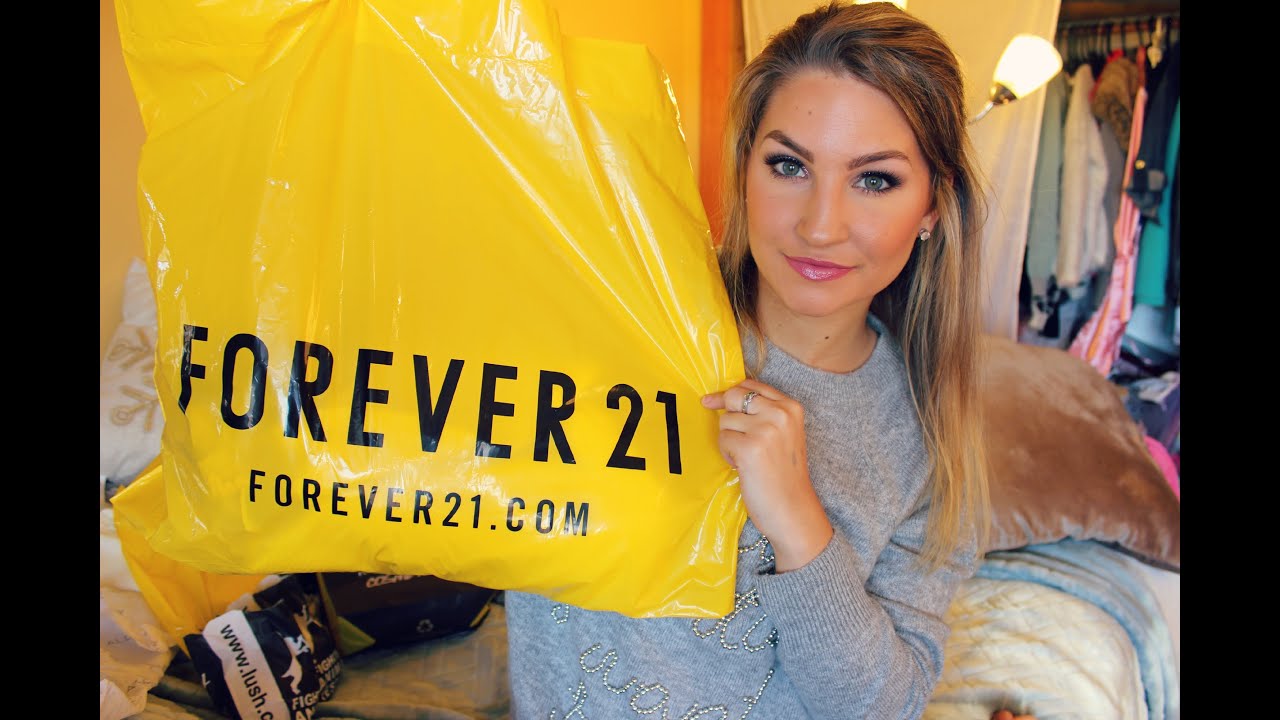 Holiday Haul Forever21 Mac H M Youtube