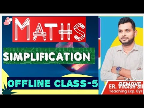 Simplification Class 5 Youtube