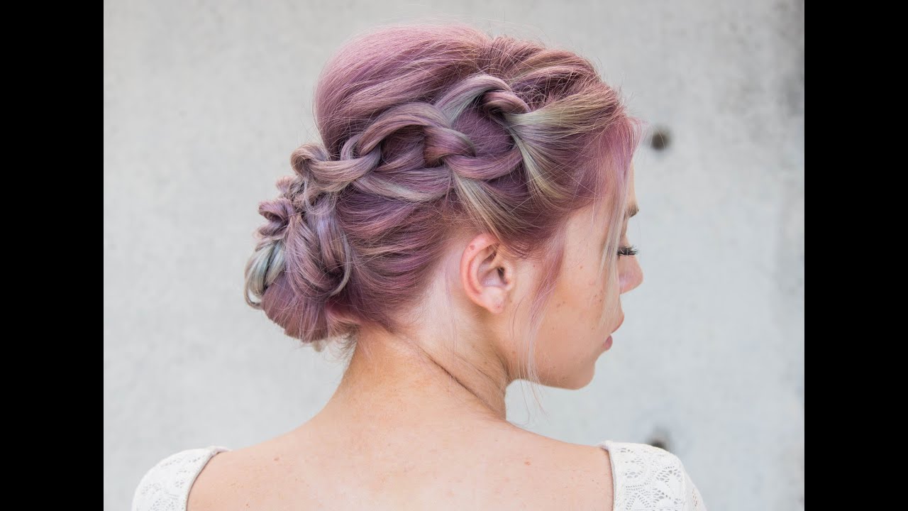Invisibobble Knotted Updo Youtube