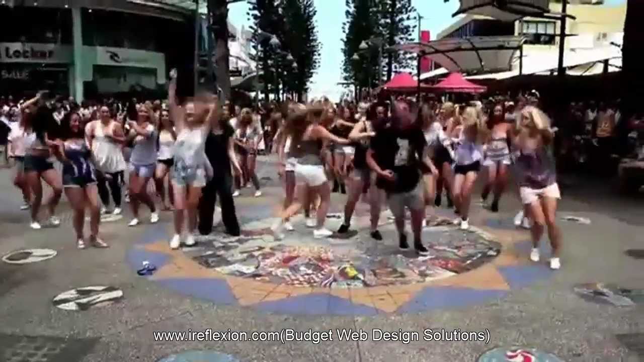 Flash Mob Dance Cavill Mall Surfers Paradise Australia Mp4 Youtube