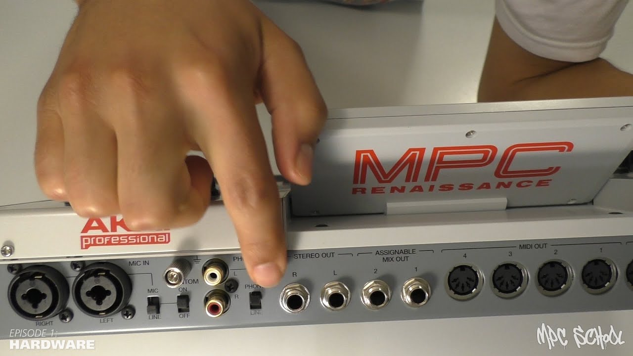 Mpc School Renaissance Studio Episode 1 Hardware Youtube