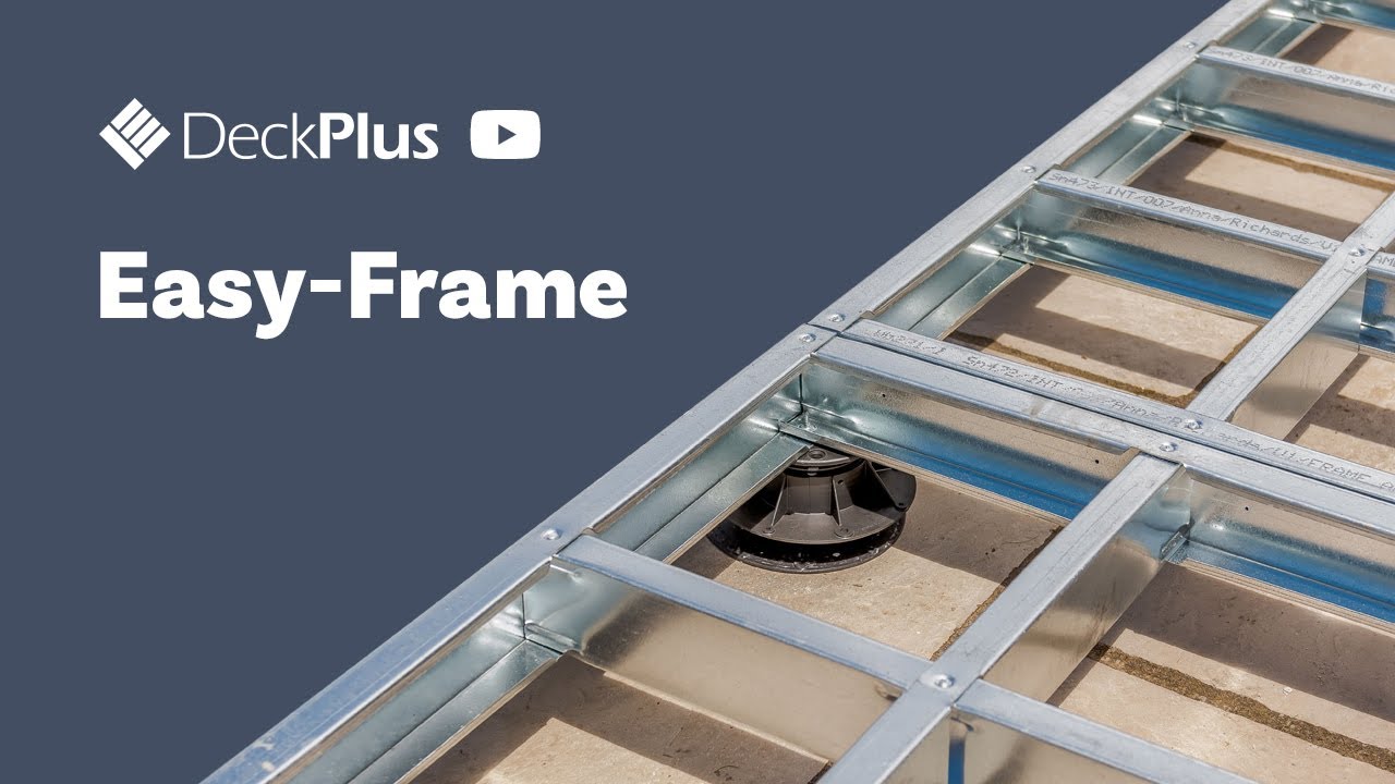 Easy Frame Steel Deck Framing Youtube