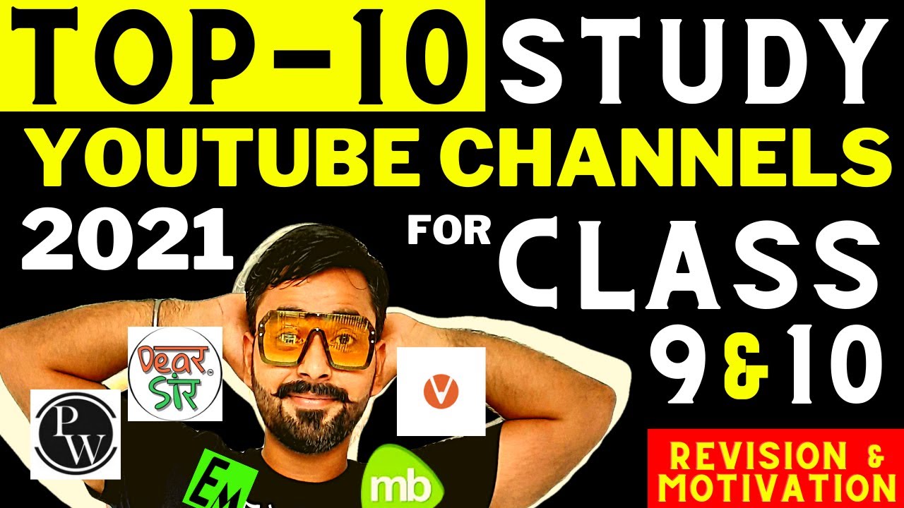 Top 10 Educational Youtube Channels For Class 9 And Class 10 2020