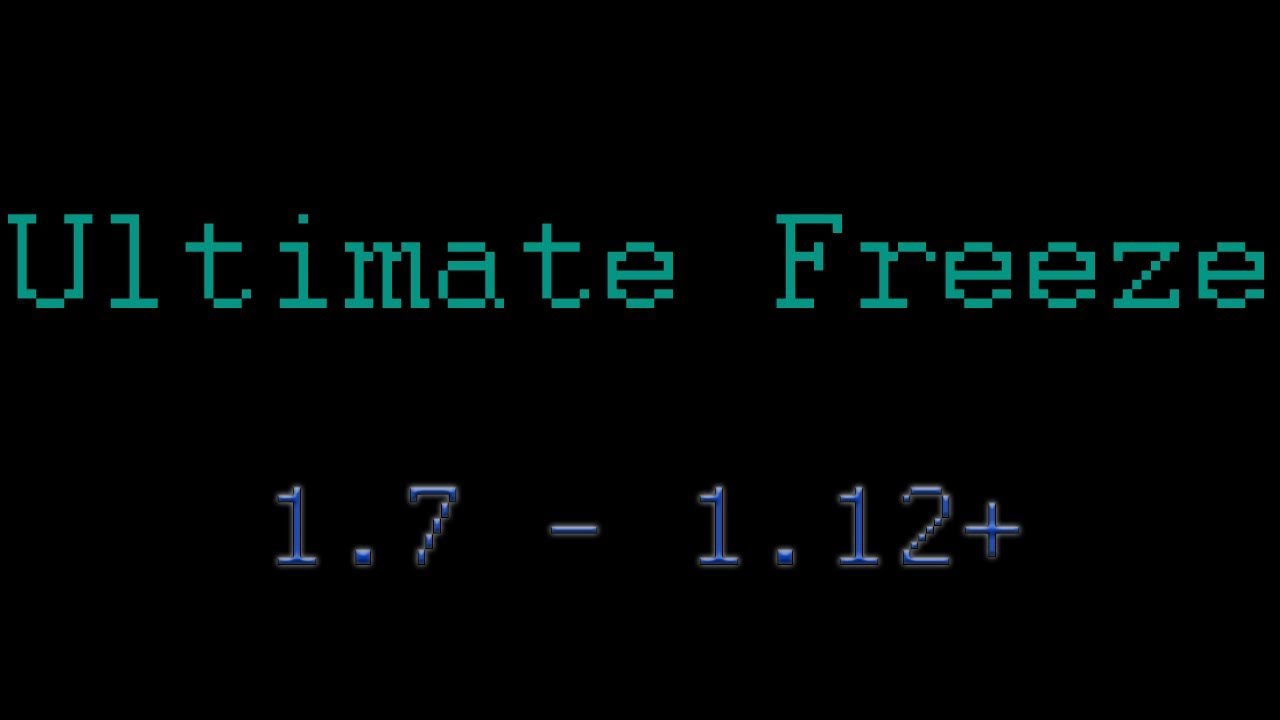 Ultimite Freeze Plugin Tutorial Overview Youtube
