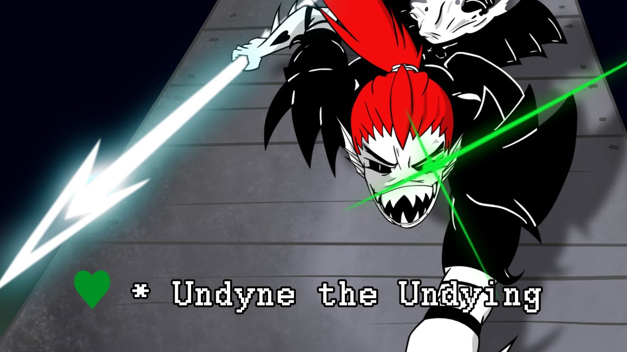 Undyne The Undying Undertale Parody Animation Unusualbox Youtube