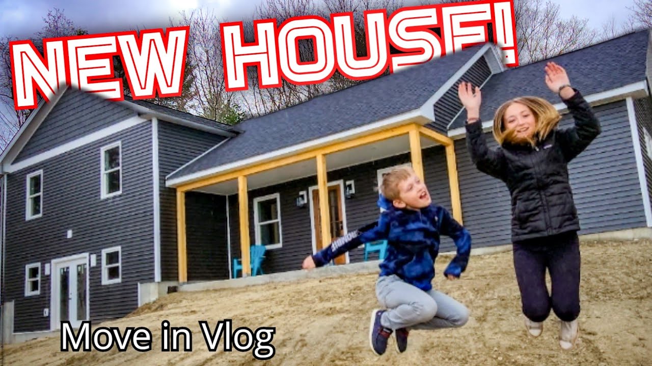 We Moved Into Our New House Family Vlog Youtube
