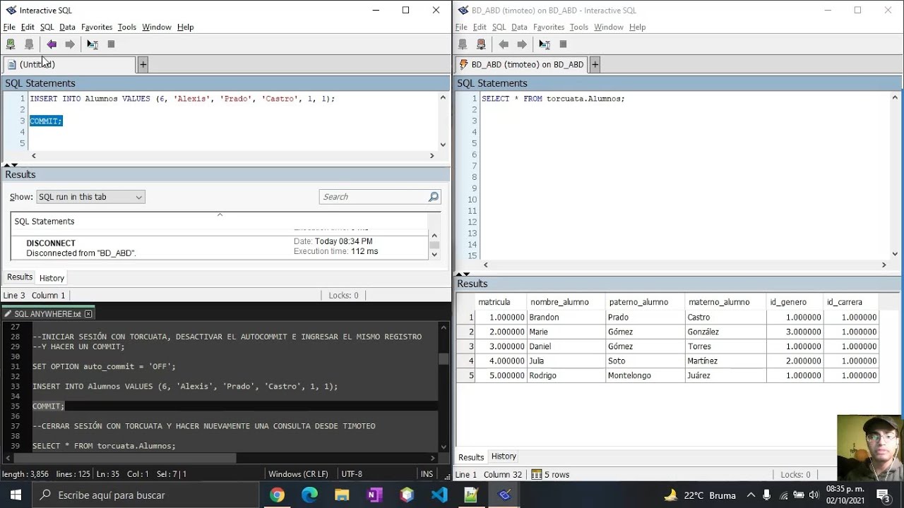 Modo Transaccional Sap Sql Anywhere Sybase Youtube