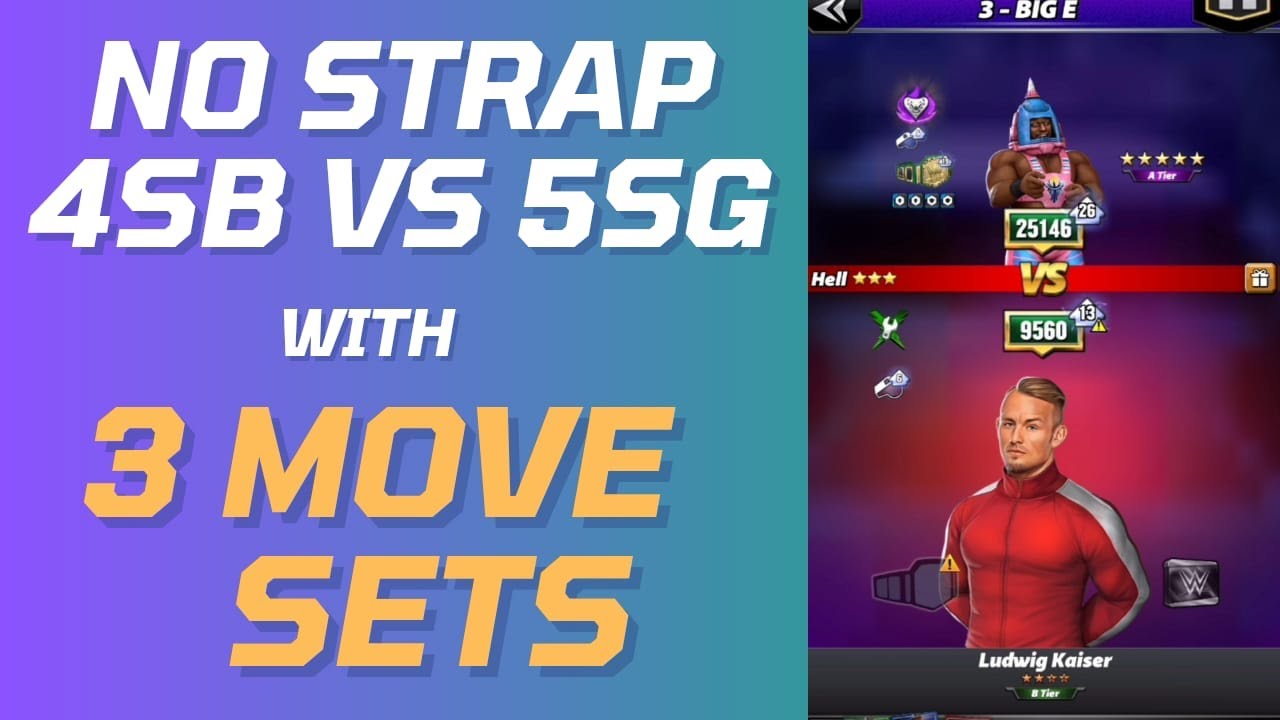 4sb Ludwig Kaiser No Strap Gameplay Wwe Champions Game Youtube