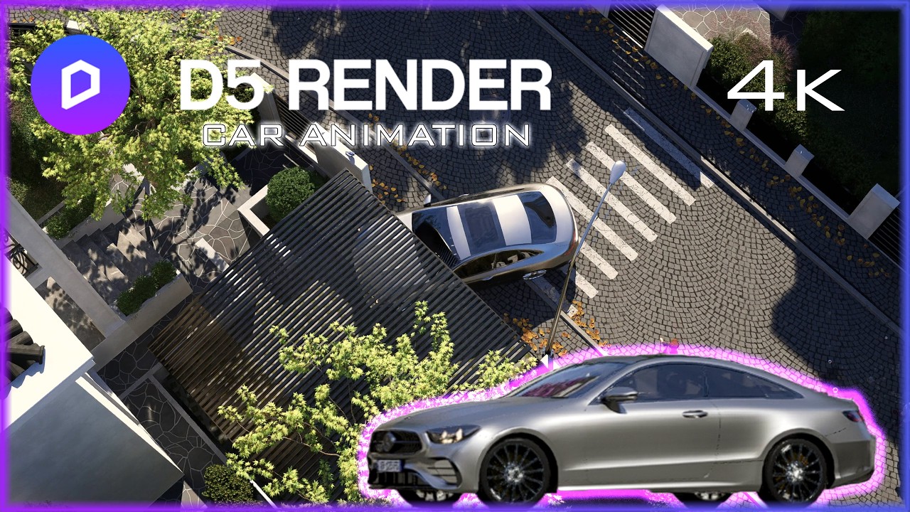 D5 Render Custom Car Animation D5render D5 Youtube