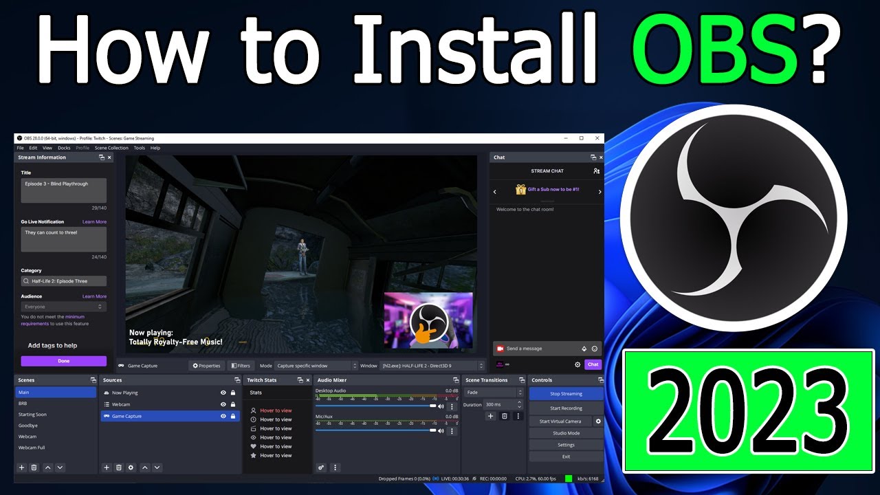 How To Install Obs Studio On Windows 10 11 2023 Complete Guide