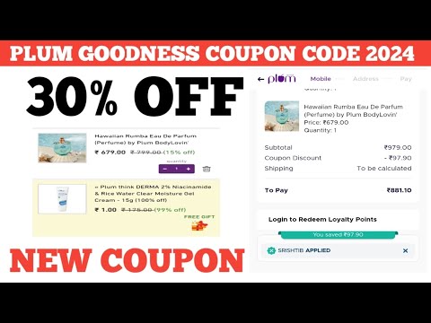 Plum Goodness Coupon Code 2024 Plum Coupon Code 20 Off Coupon