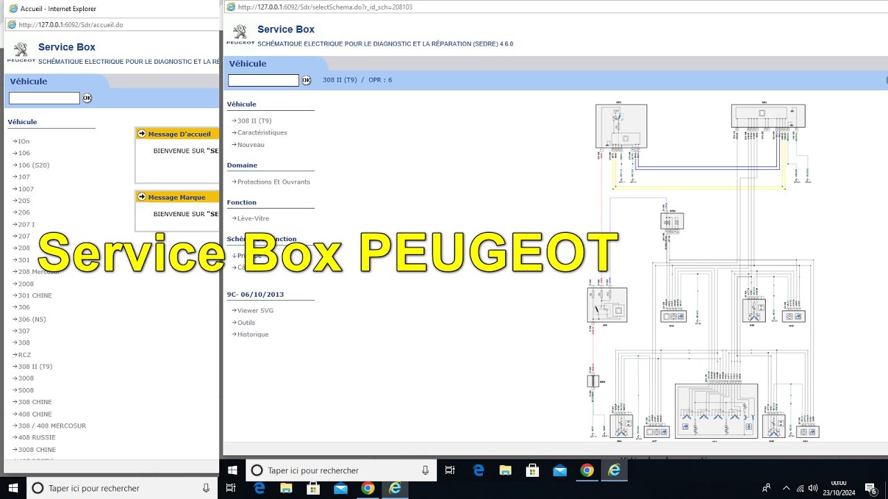 Peugeot Service Box Installation Instructions Youtube