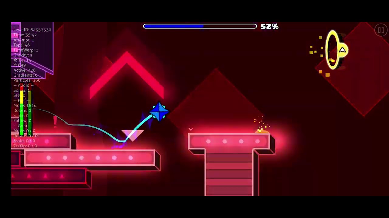 Completing The Level Of Okay In Normal Mode Geometry Dash Gameplay