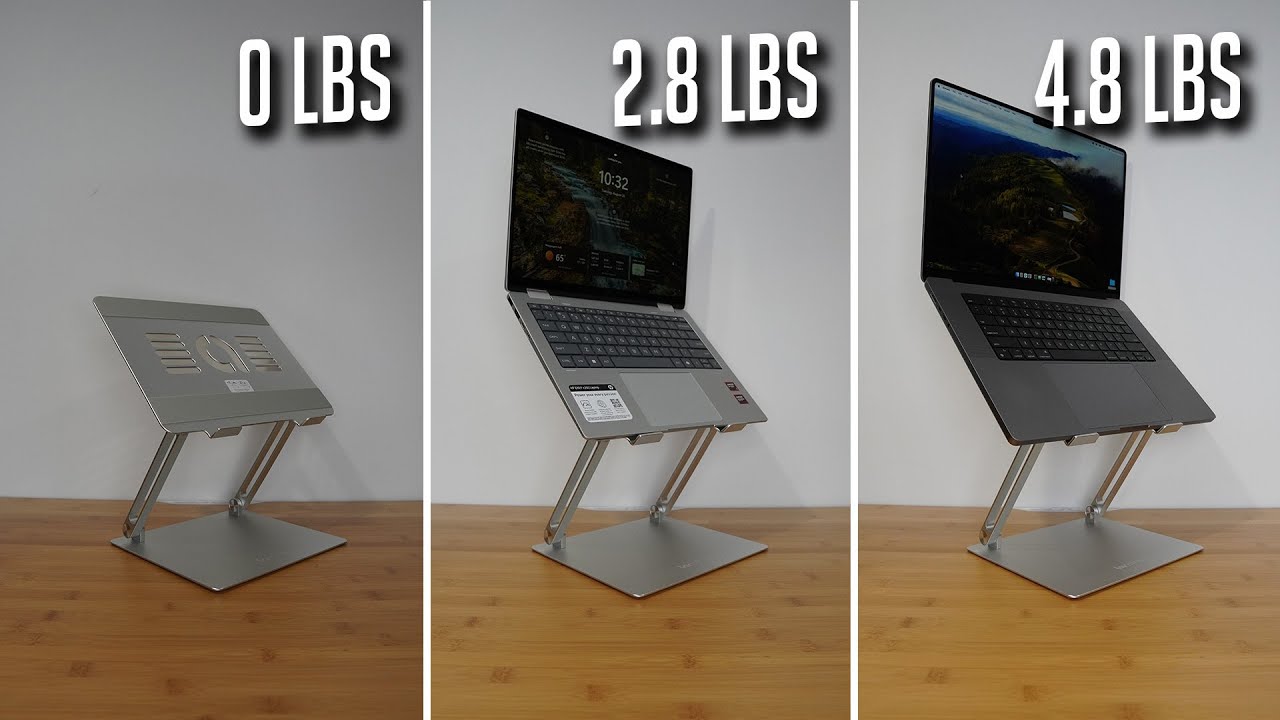 Testing Out The Lamicall Laptop Stand Youtube