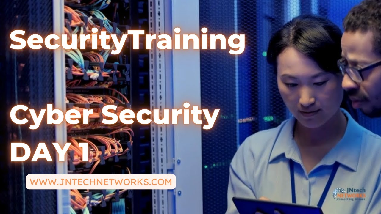 Cyber Security Day 1 Security Training Hacking Training Youtube