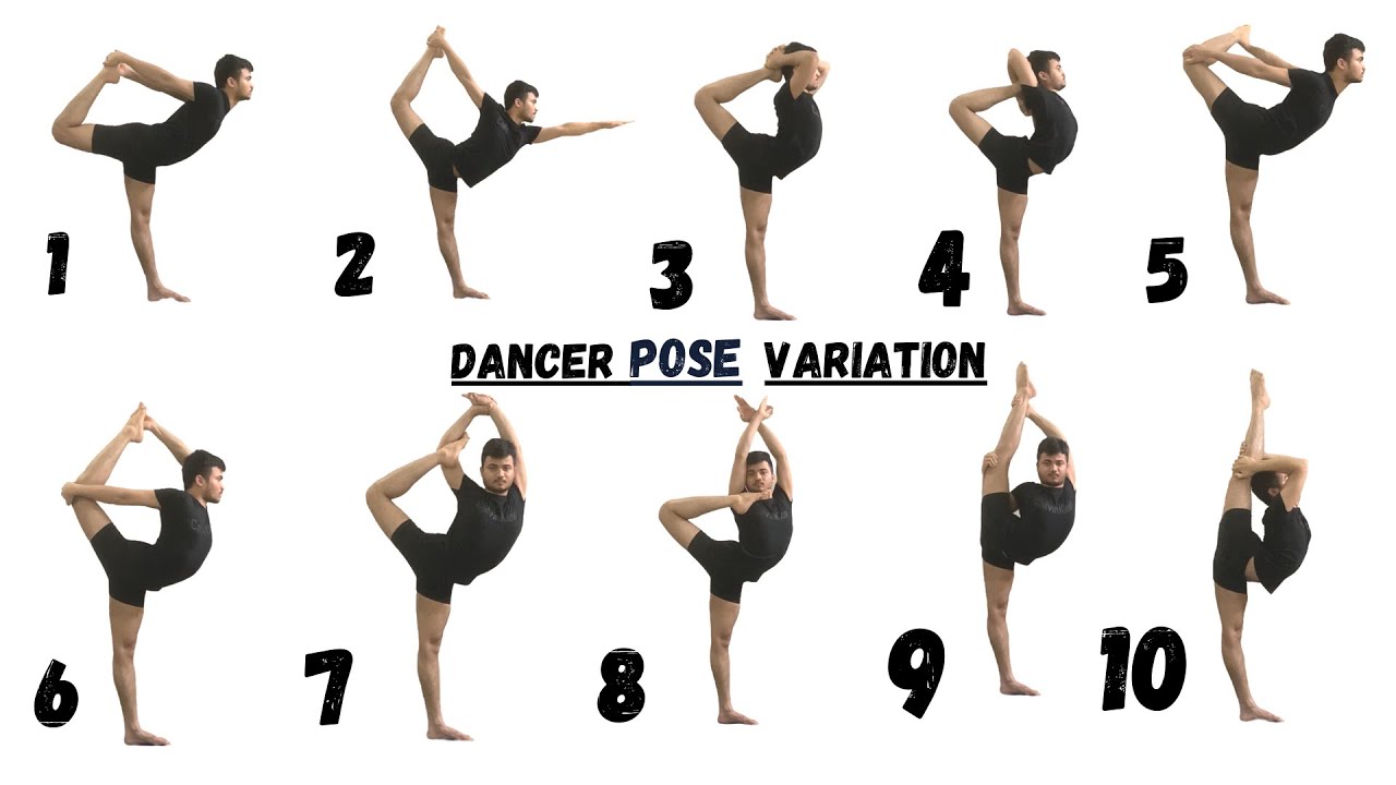 Royal Dancer Pose Dancer Pose Natarajasana 10 Basic To Advance