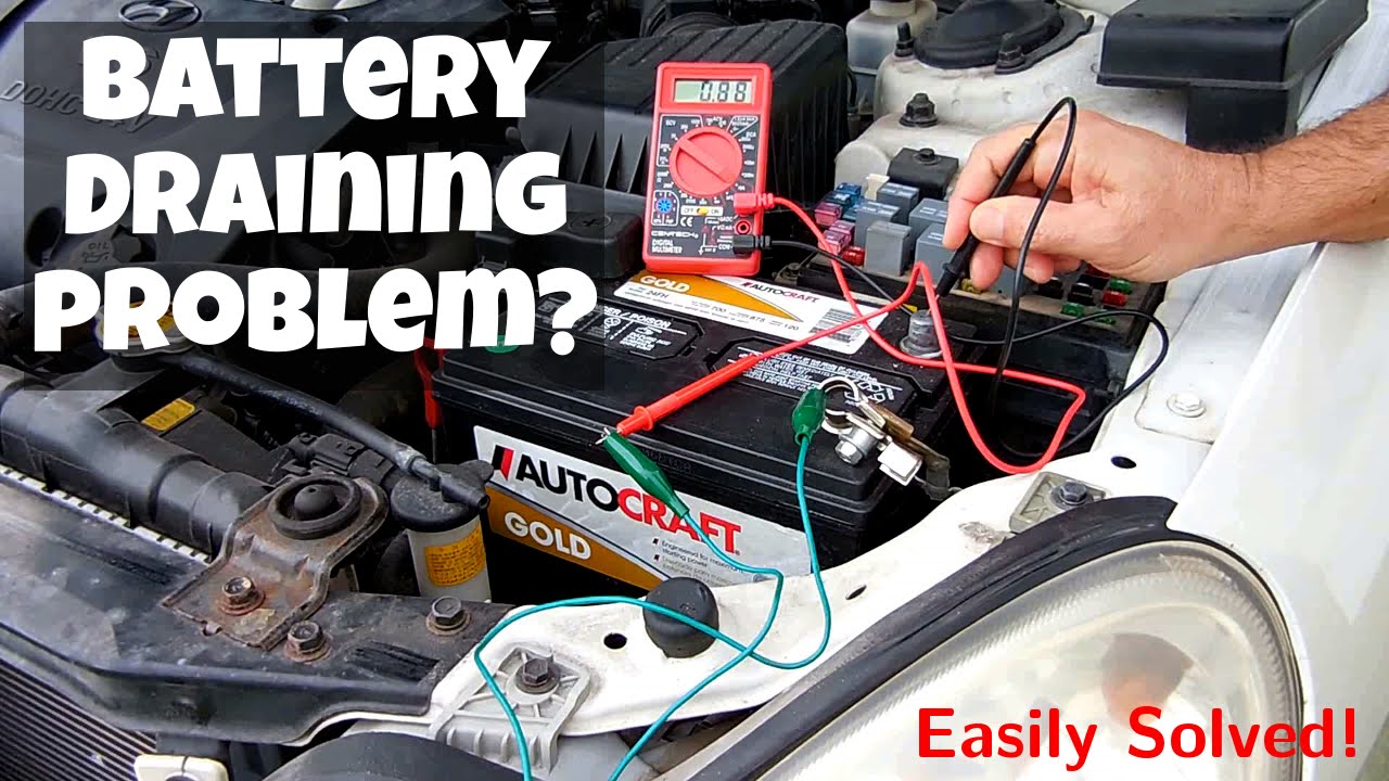 Easily Identify Vehicle Battery Draining Problems Parasitic Youtube