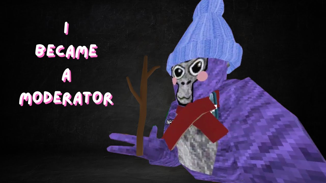 I Became A Moderator In Gorilla Tag Youtube