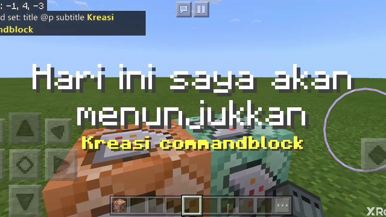 Commandblock Pt 1 Minecraft Youtube