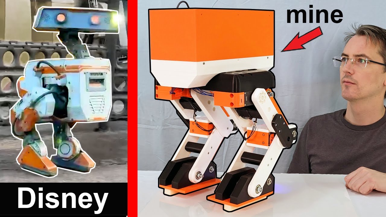 Engineering A Walking Star Wars Droid