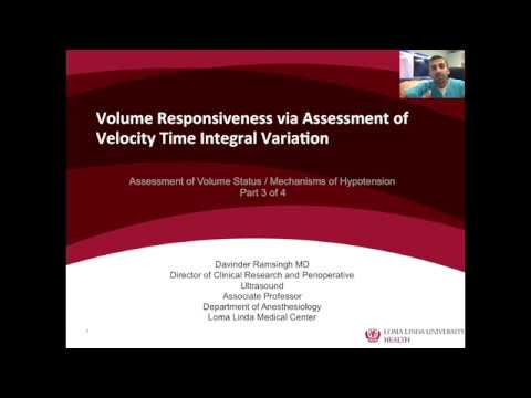 Volume Responsiveness Via Assessment Of Velocity Time Integral