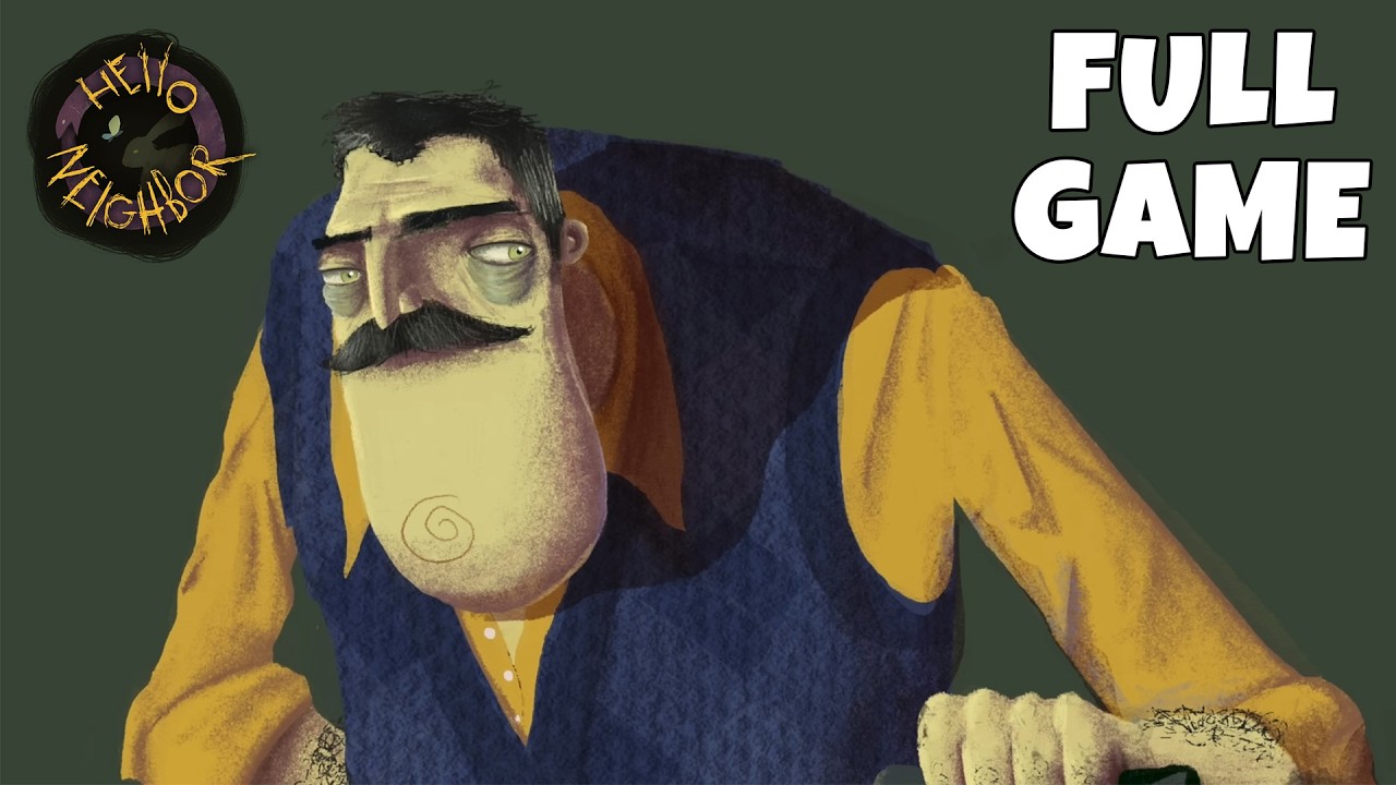 Hello Neighbor 3 Prototype 1 Full Game Walkthrough Youtube