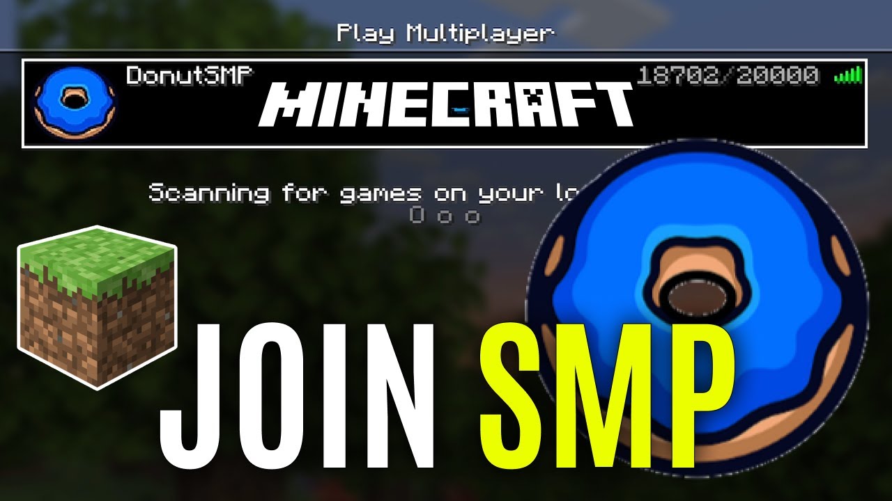 How To Join Donut Smp Donut Smp Ip Full Guide Youtube