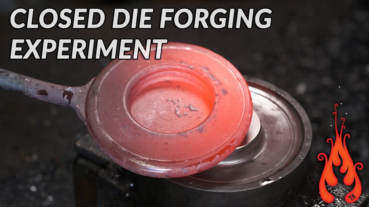 Blacksmithing Closed Die Forging Experiment Youtube