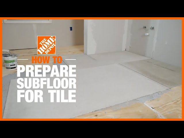 Home Depot Ceramic Tile Installation