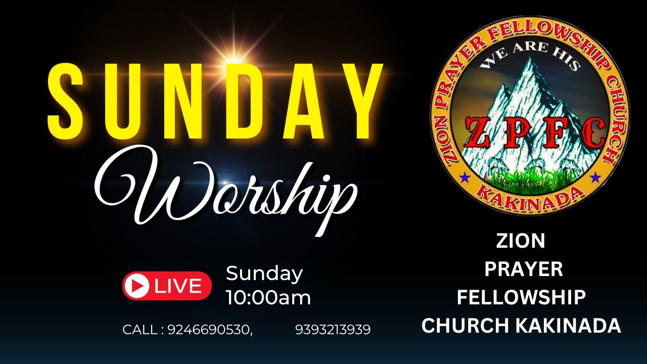 14 05 2023 Sunday Worship Service Zion Prayer Fellowship Church