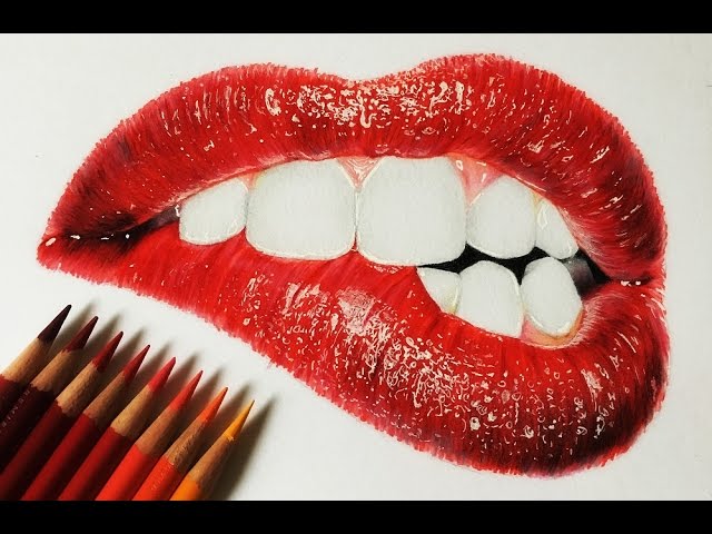 How To Draw Hyper Realistic Lips Lipstutorial Org