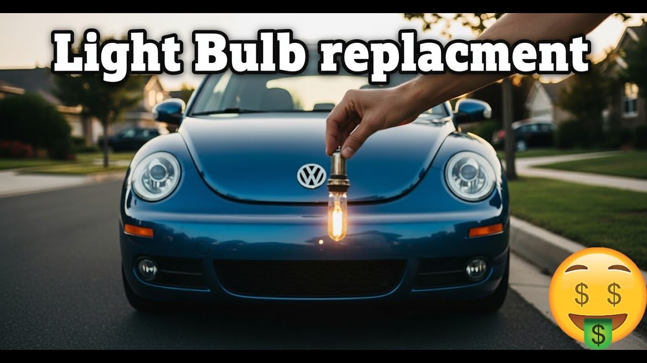 Vw Beetle Headlight Removal Replacement Bulb Replacement Guide