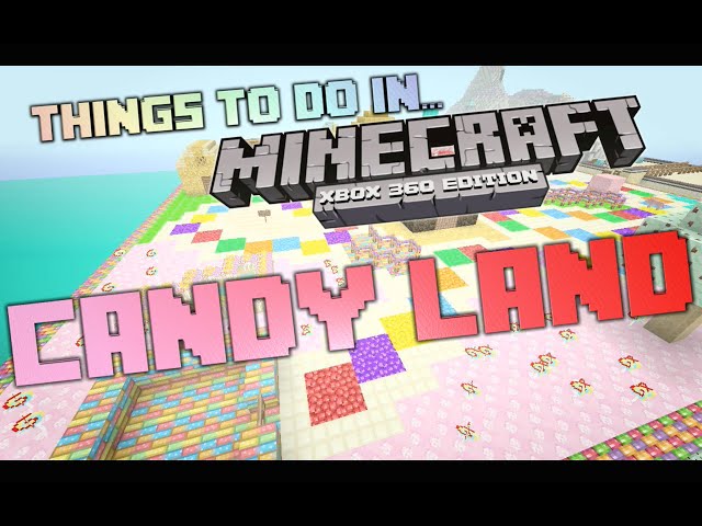 Minecraft Candyland Board Game