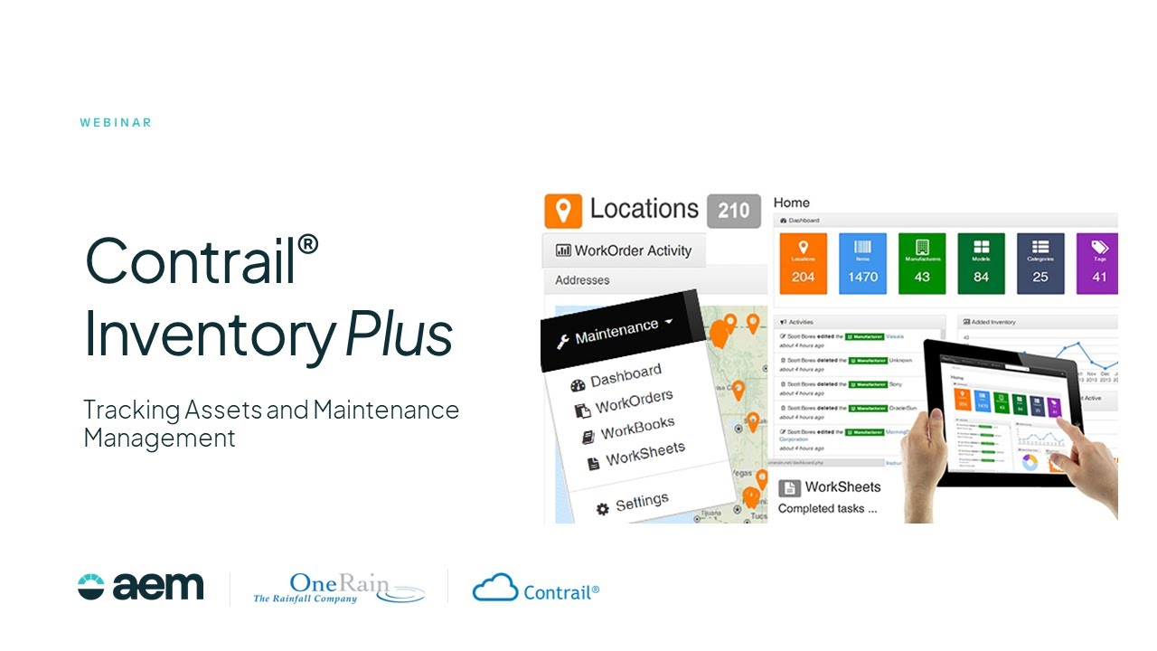 Contrail Inventory Plus Training Webinar Youtube