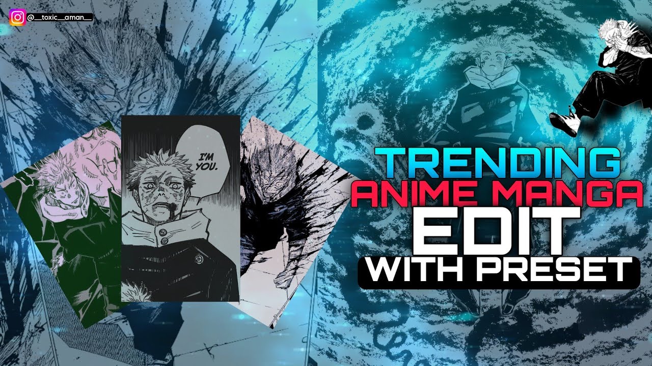 Trending Manga Edit Preset Alight Motion Youtube