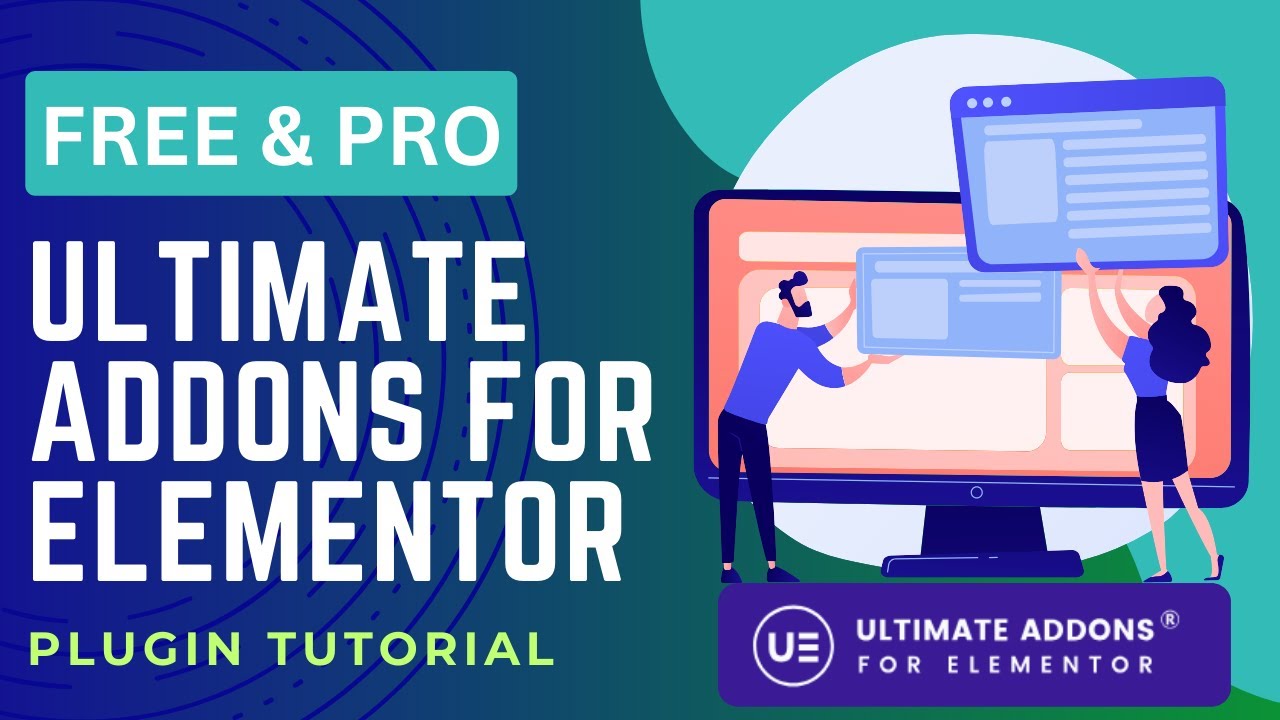 Free Pro Ultimate Addons For Elementor Plugin Tutorial Elementor