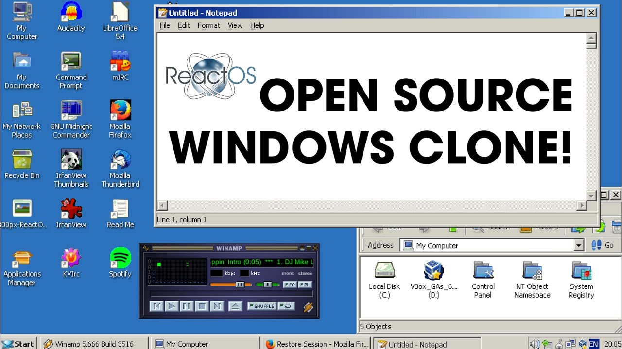 Reactos Can It Replace Windows Youtube