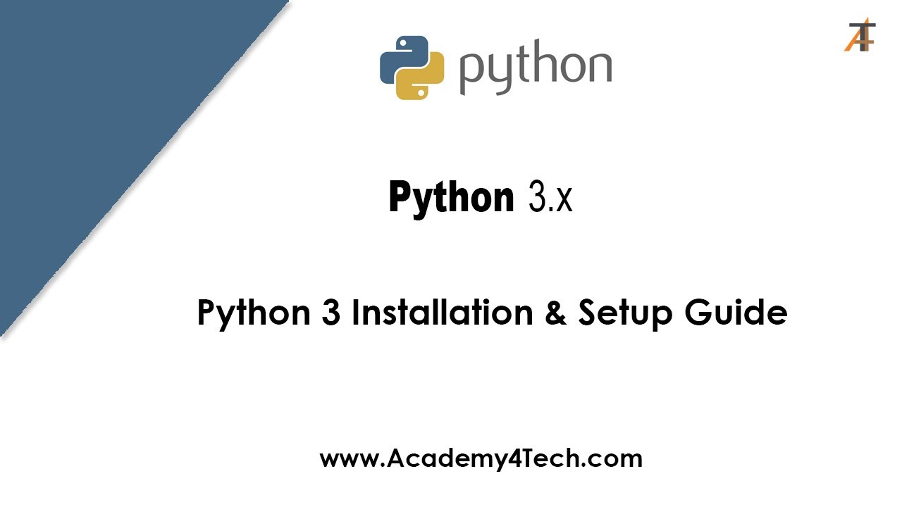Python 3 Installation Setup Guide Youtube