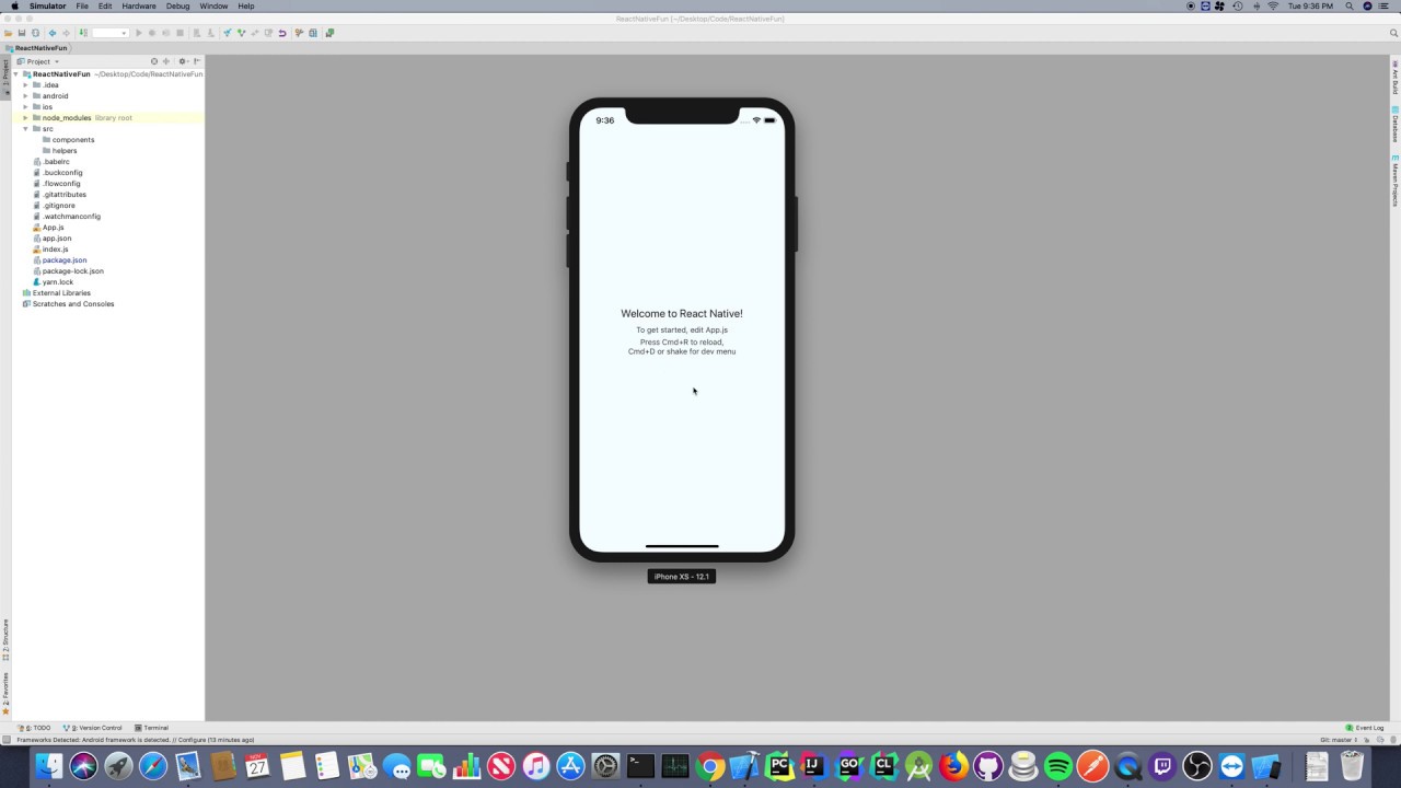 React Native Custom App Statusbar Youtube
