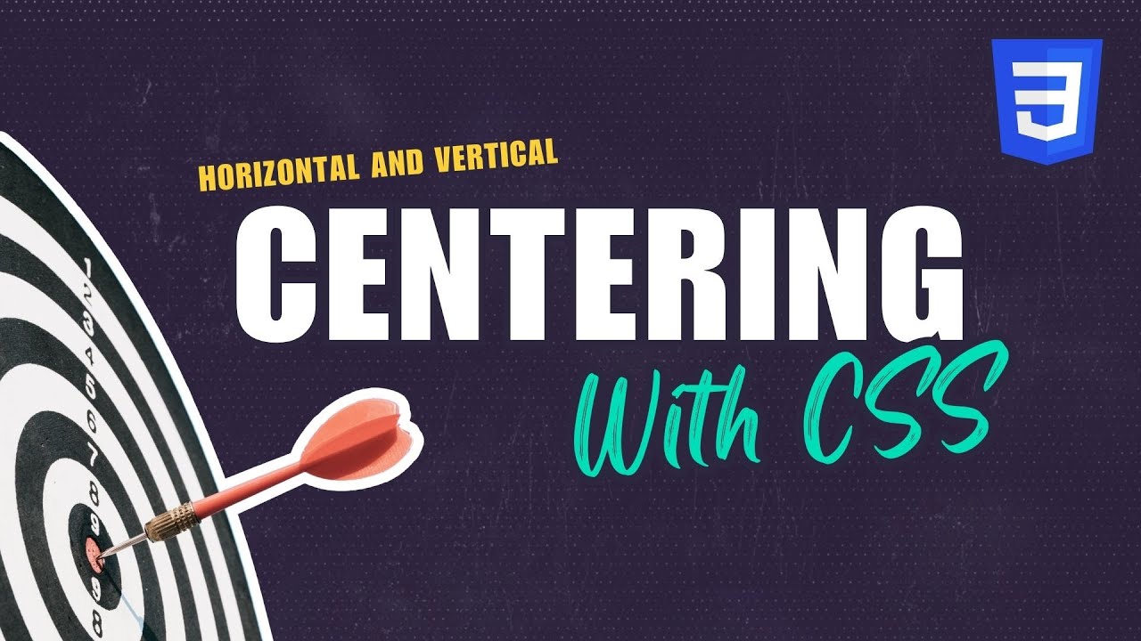 3 Modern Css Techniques For Centering Items Youtube