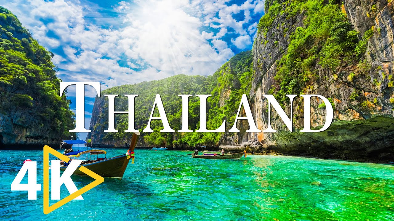 Flying Over Thailand 4k Uhd Relaxing Music With Beautiful Nature