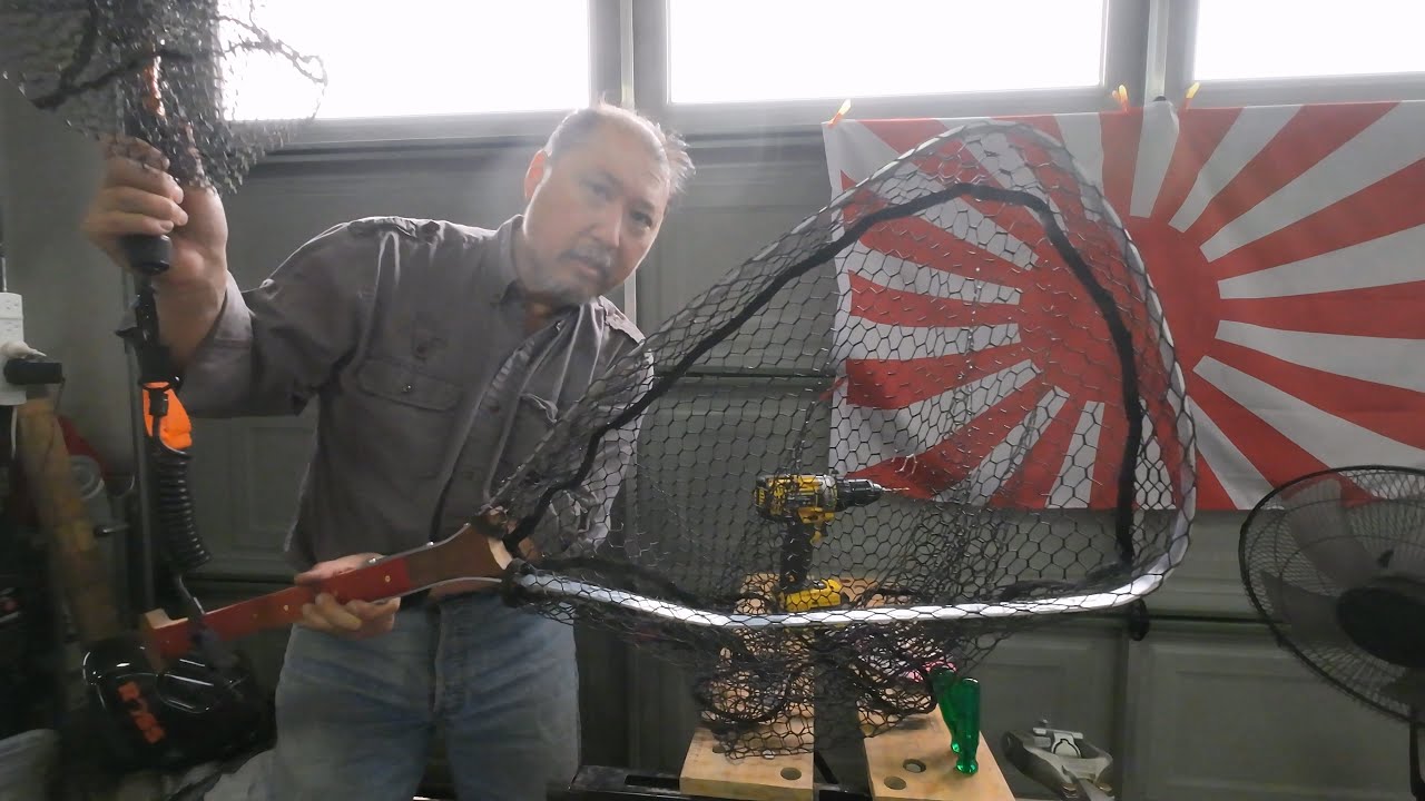 Diy Fishing Net Youtube