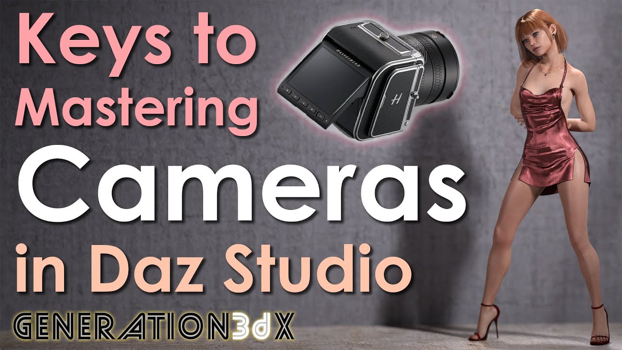 Keys To Mastering Cameras For Stunning Art In Daz Studio 4k Tutorial