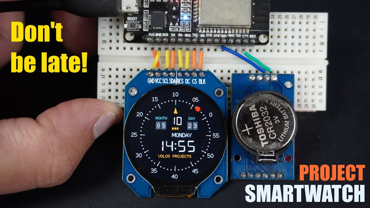 Let S Make Smartwatch Esp32 Youtube