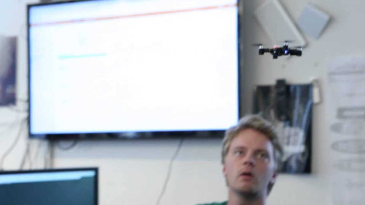 Crazyflie Controlled By Leapmotion Controller Youtube