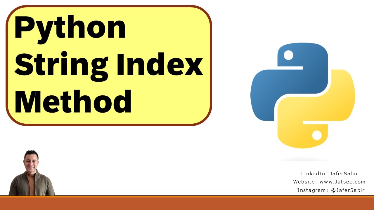 Python String Index Method Find Method Rindex Rfind Use Cases